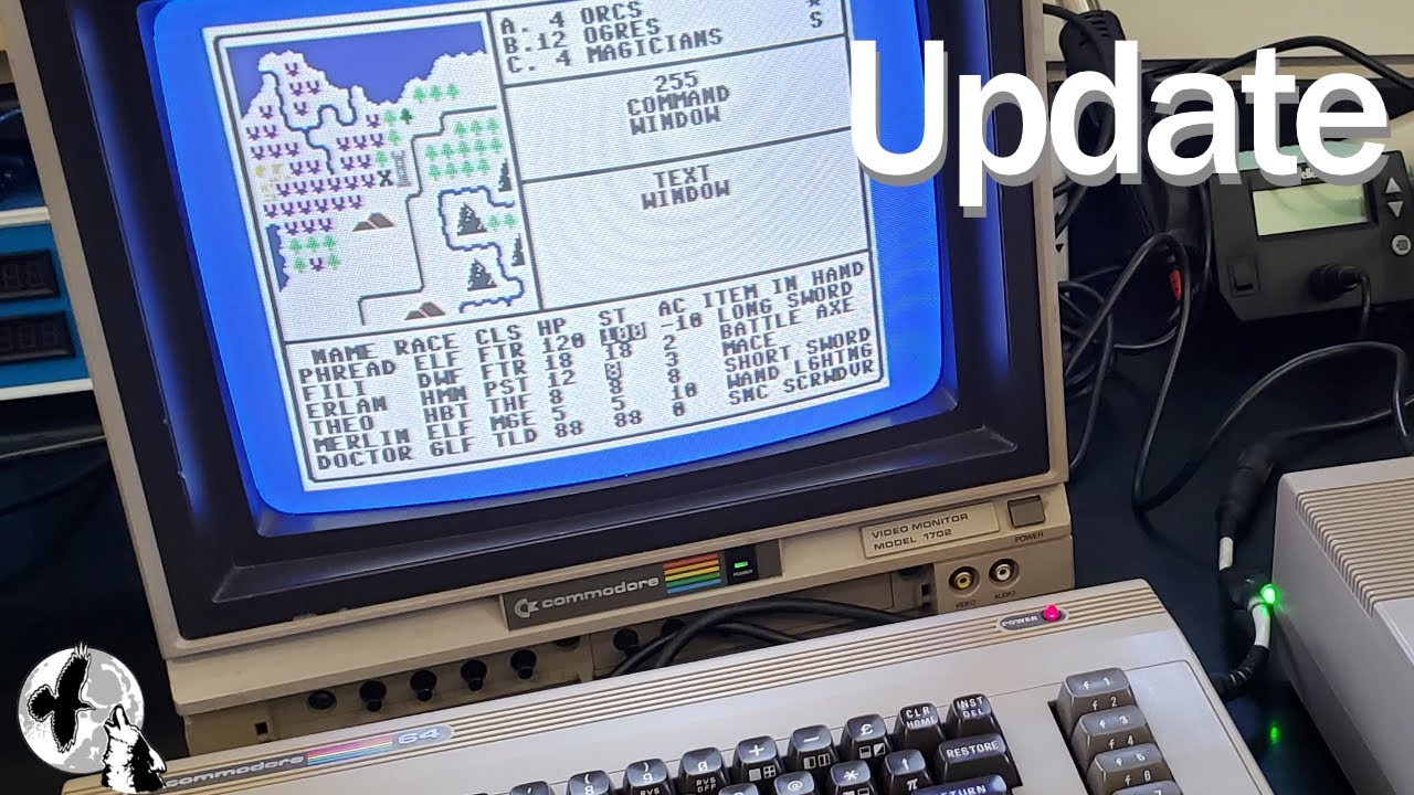 A New RPG for the Commodore 64, Rebuilding the foundation! - YouTube