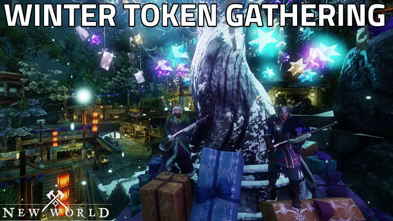 Winter Token Collecting and Desert Quests - New World - YouTube