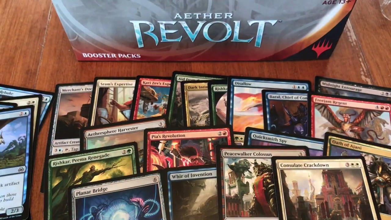 Aether Revolt MTG Booster Box Opening #2 - YouTube