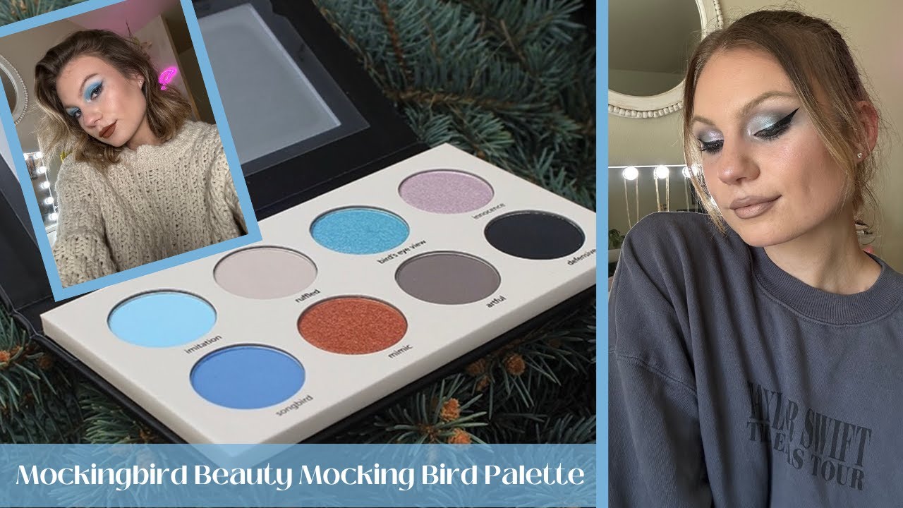 🚨 NEW INDIE BRAND 🚨 Mockingbird Beauty Mocking Bird palette 2 Looks ...