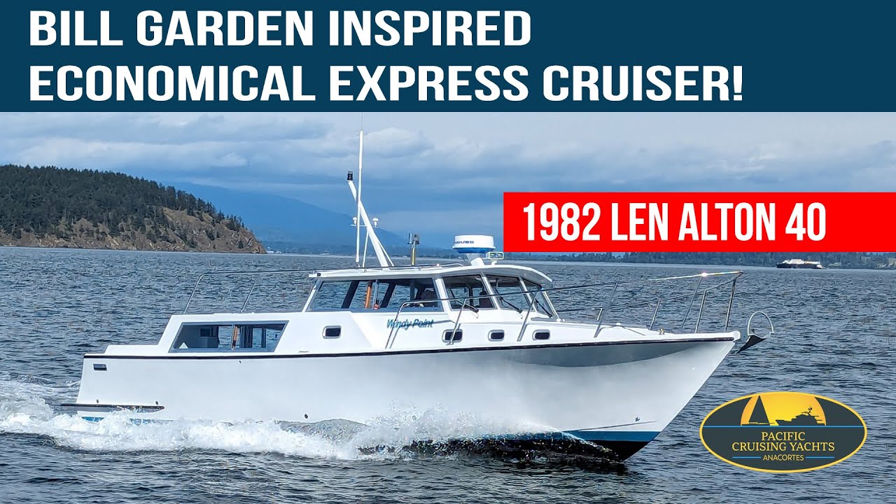 1982 Custom Len Alton 40 Express Cruiser Walkthrough with Jack ...