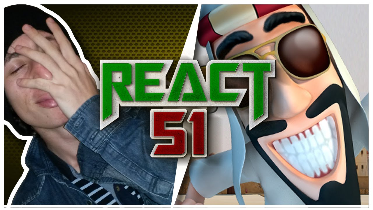 React 51 - Poladoful vs Mussoumano - Batalha de Youtubers (Mamilos Molengas) - YouTube