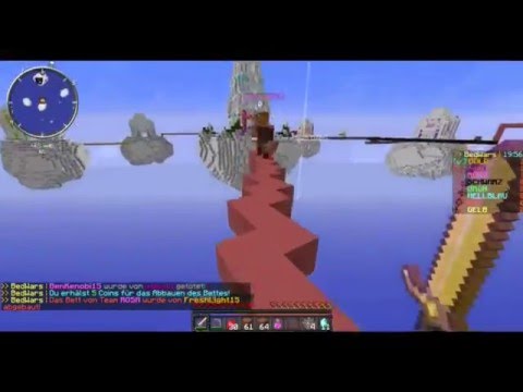 Minecraft BedWars 8x1 auf BergwerkLabs [German / Deutsch]