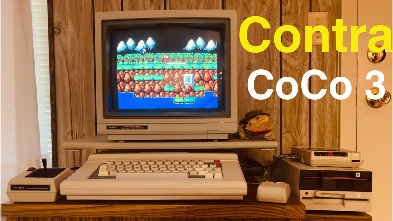 Contra on the Color Computer?! - YouTube