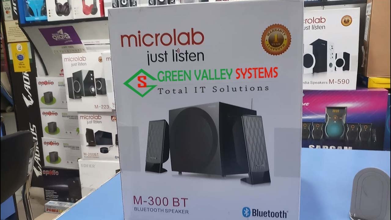 Microlab M300BT Bluetooth Speaker Price in Bangladesh - Green Valley ...