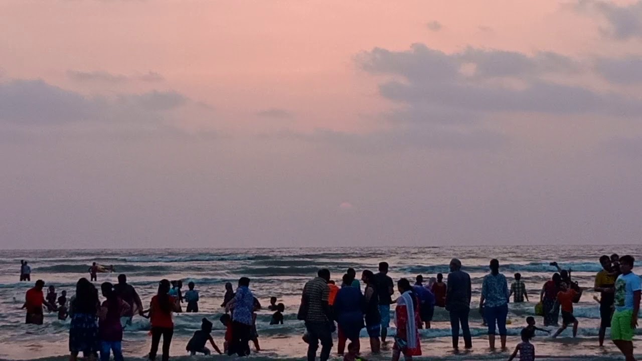 Aksa beach sunset 🌇 - YouTube