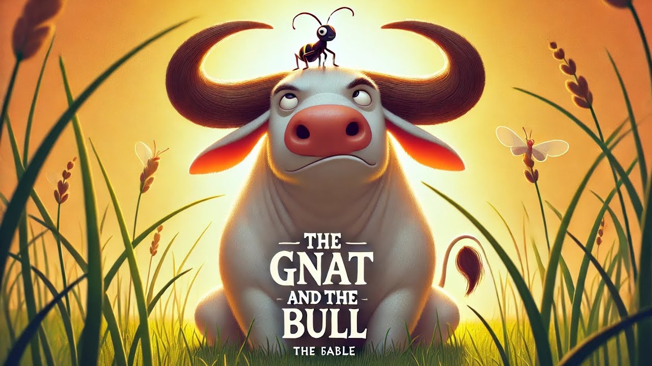 The Gnat and the Bull – BEDTIME STORY | Animated Moral Story for Kids ...