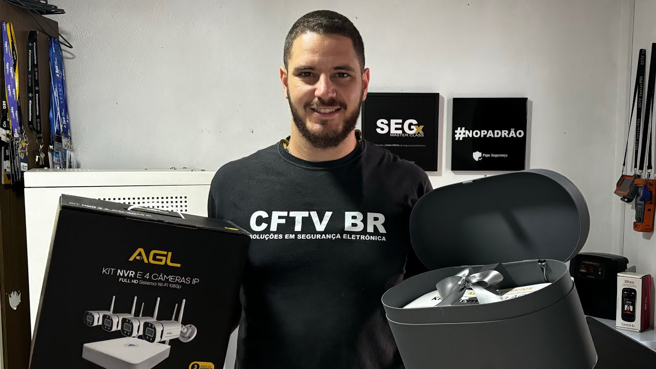 Kit NVR WiFi AGL | Câmeras Full Hd | AGL Home - YouTube