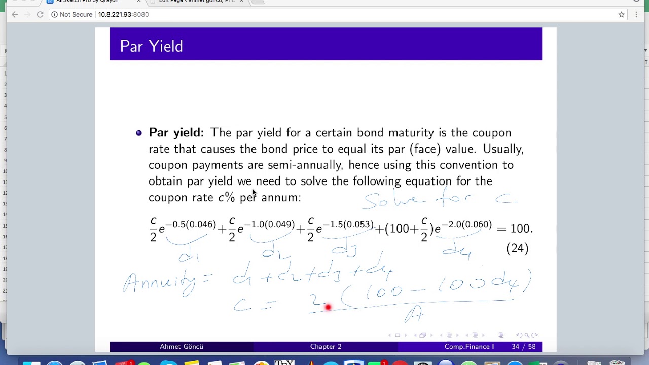 Chapter2 Par Yield - YouTube