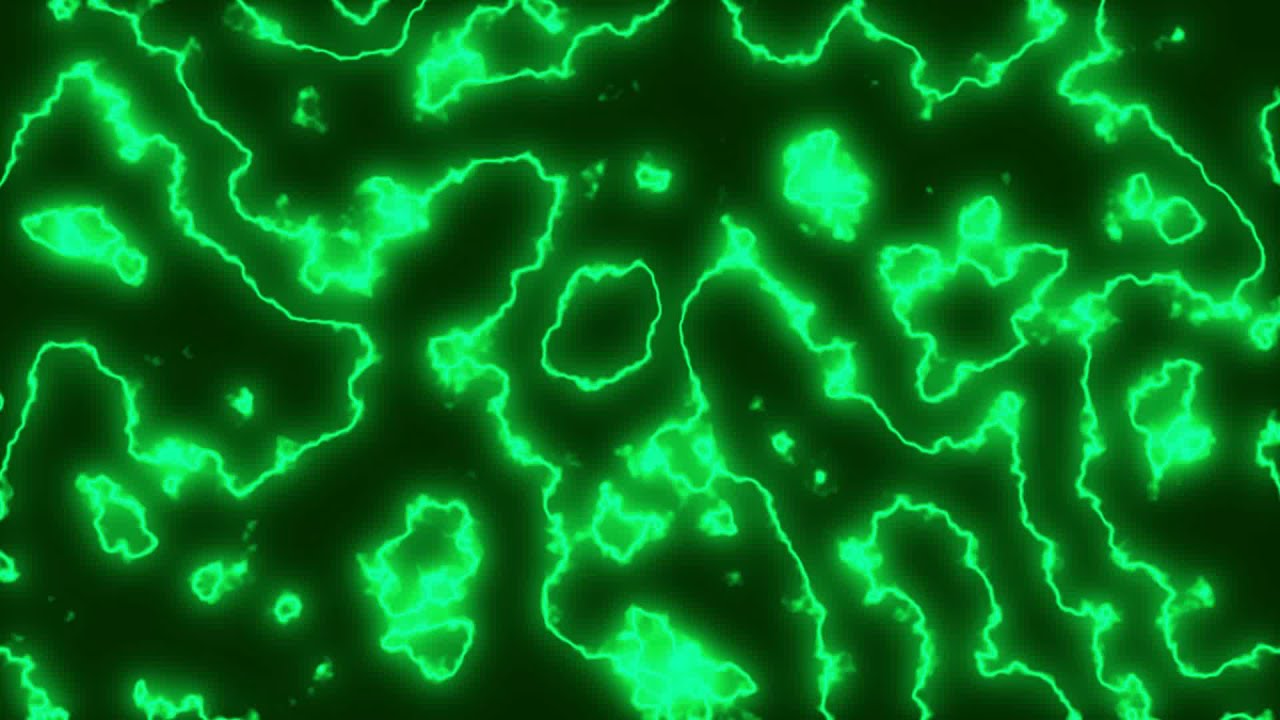 Neon green abstract Animation Background video, No Copyright || Stock ...
