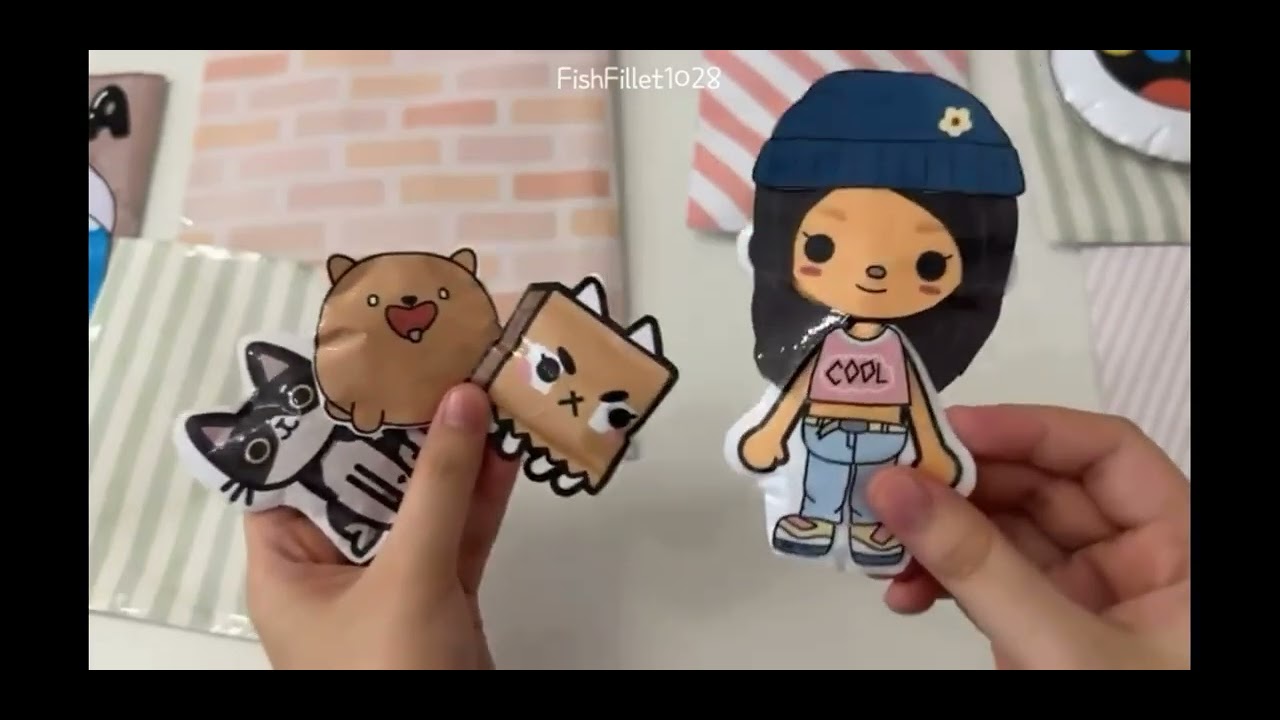 Paper Diy TOCA BOCA - YouTube