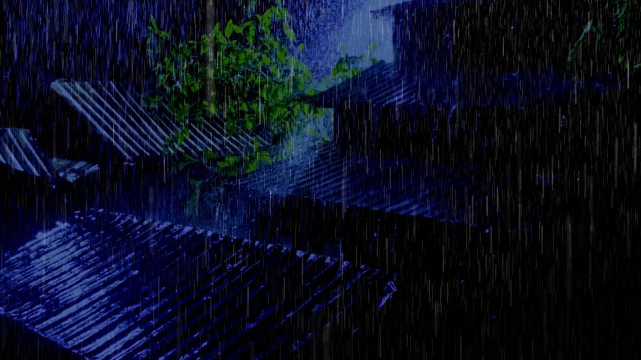No Ads Rain Sounds for Sleeping – Deep ASMR Rain & Thunder for Instant ...
