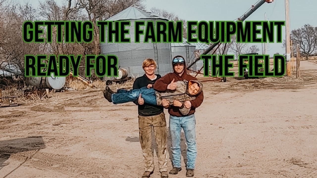 Getting Farm Equipment Ready for the Field! - YouTube