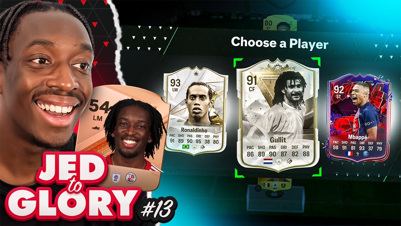 DRAFT AND PLAYER PICKS FOR UPGRADES?? (EAFC JED TO GLORY! #13) - YouTube
