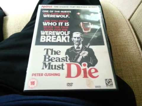 THE BEAST MUST DIE - AMICUS DVD REVIEW - YouTube