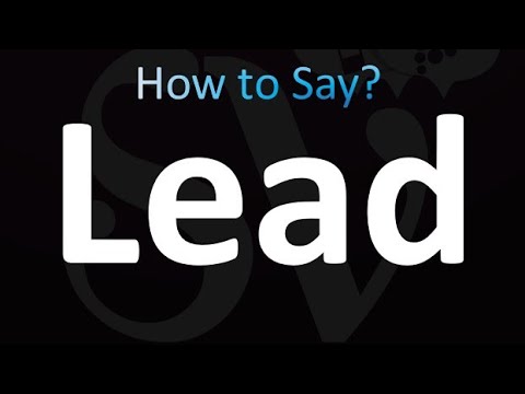 How to Pronounce Lead (Correctly!) - YouTube