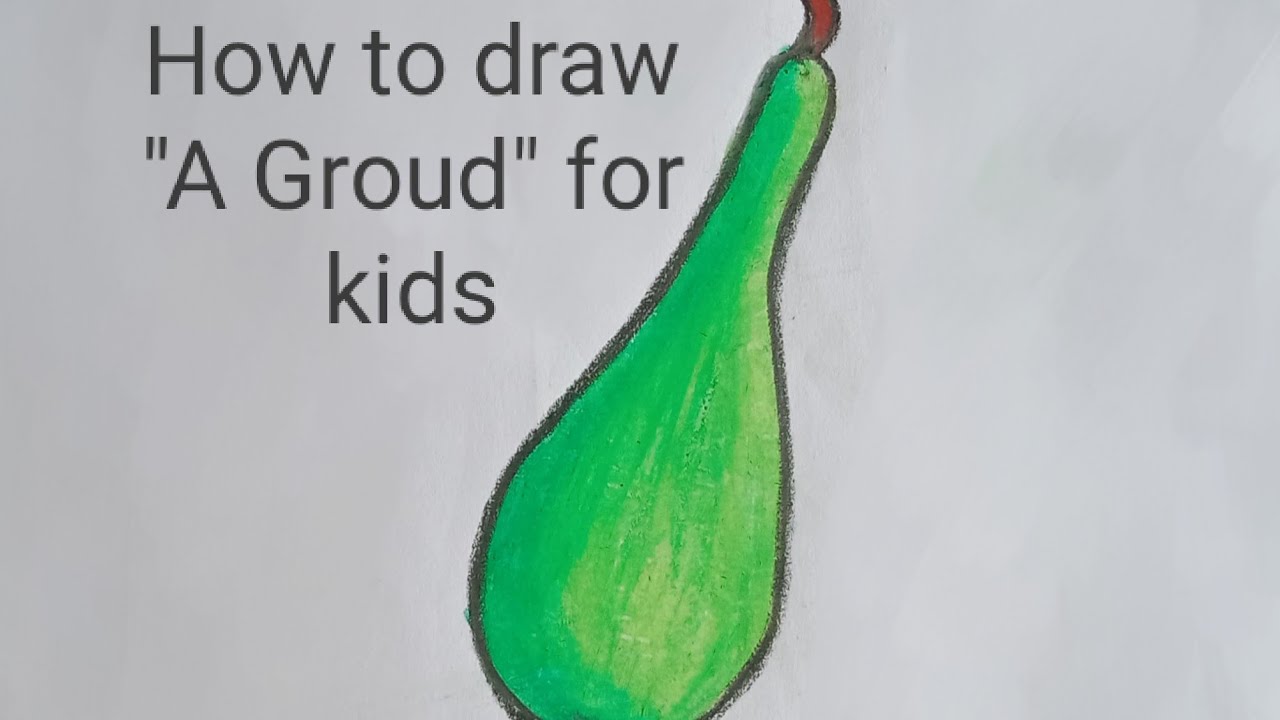 Easy Groud Drawing for Kids. - YouTube