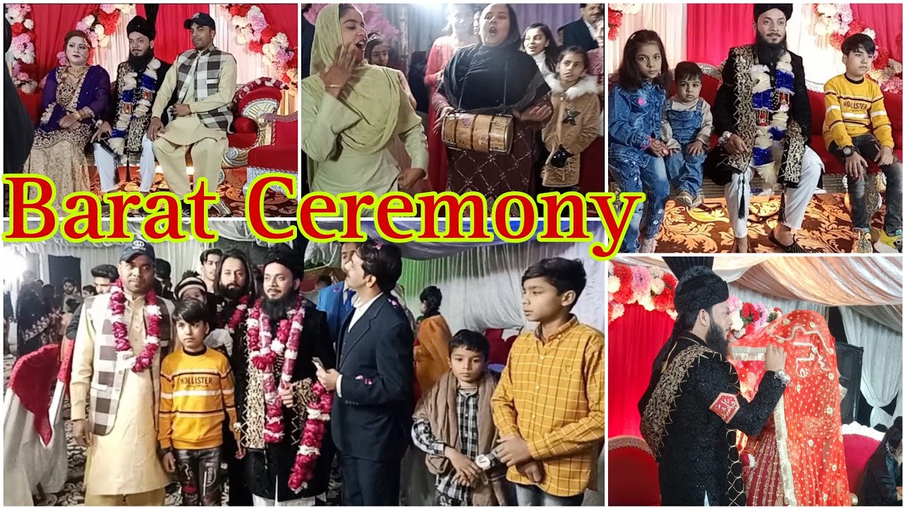 Barat ceremony pakistani wedding 💒!..must watch this Barat vlog🥳Lahore ...