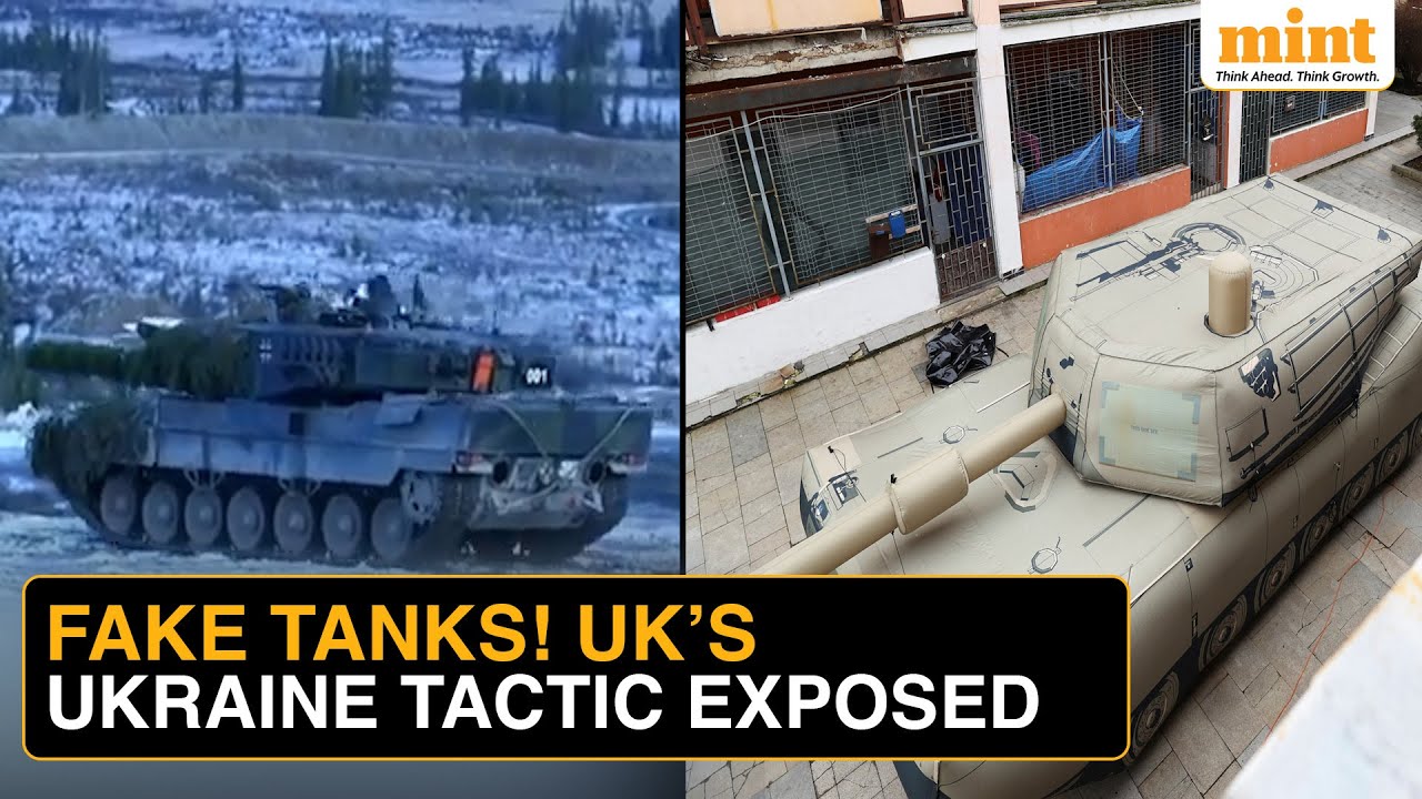 UK Sends 'Fake Tanks' To Ukraine: Decoys Deployed To Trick Russian ...