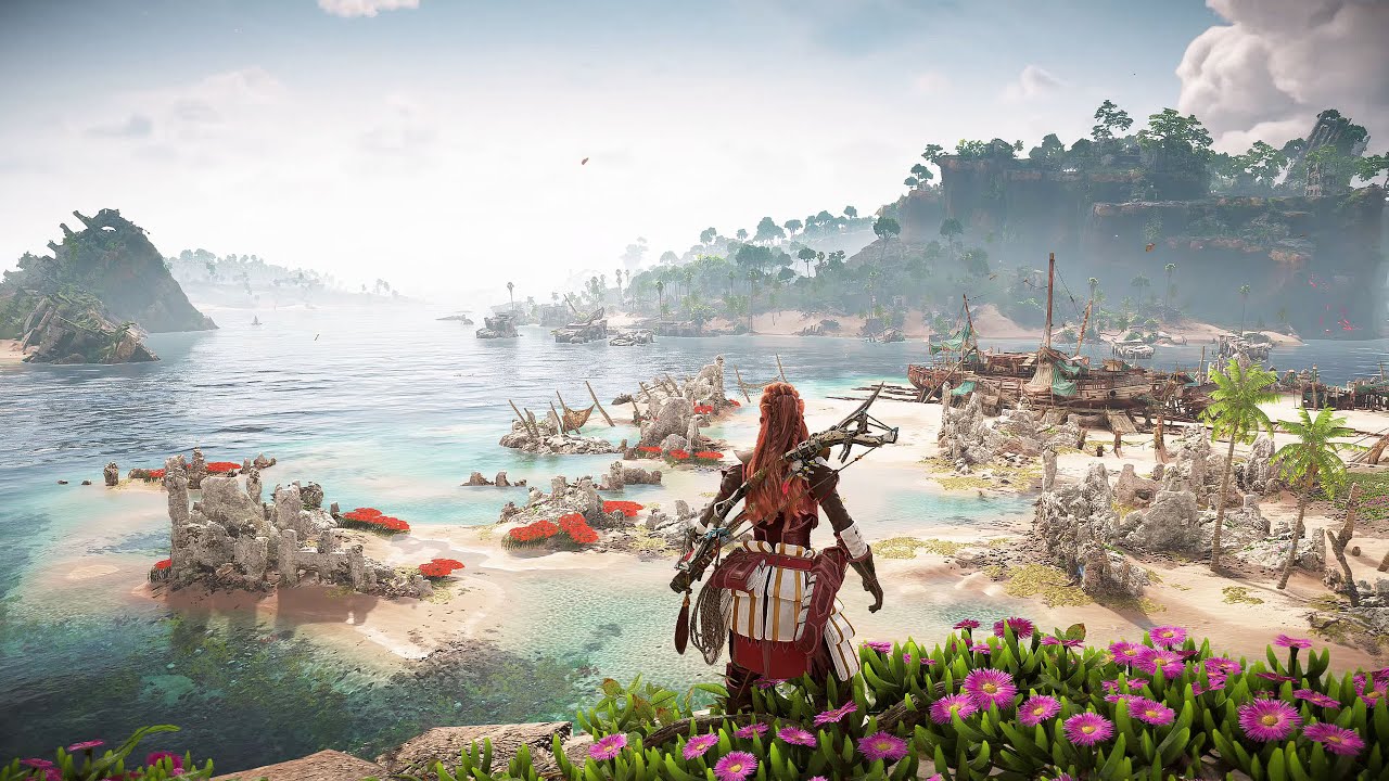 The BEST Looking Game on PS5 | Horizon Forbidden West Burning Shores ...