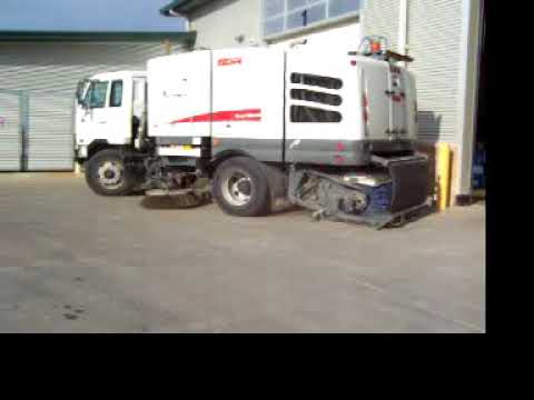 GovDeals: 2010 Elgin Road Wizard Street Sweeper - YouTube