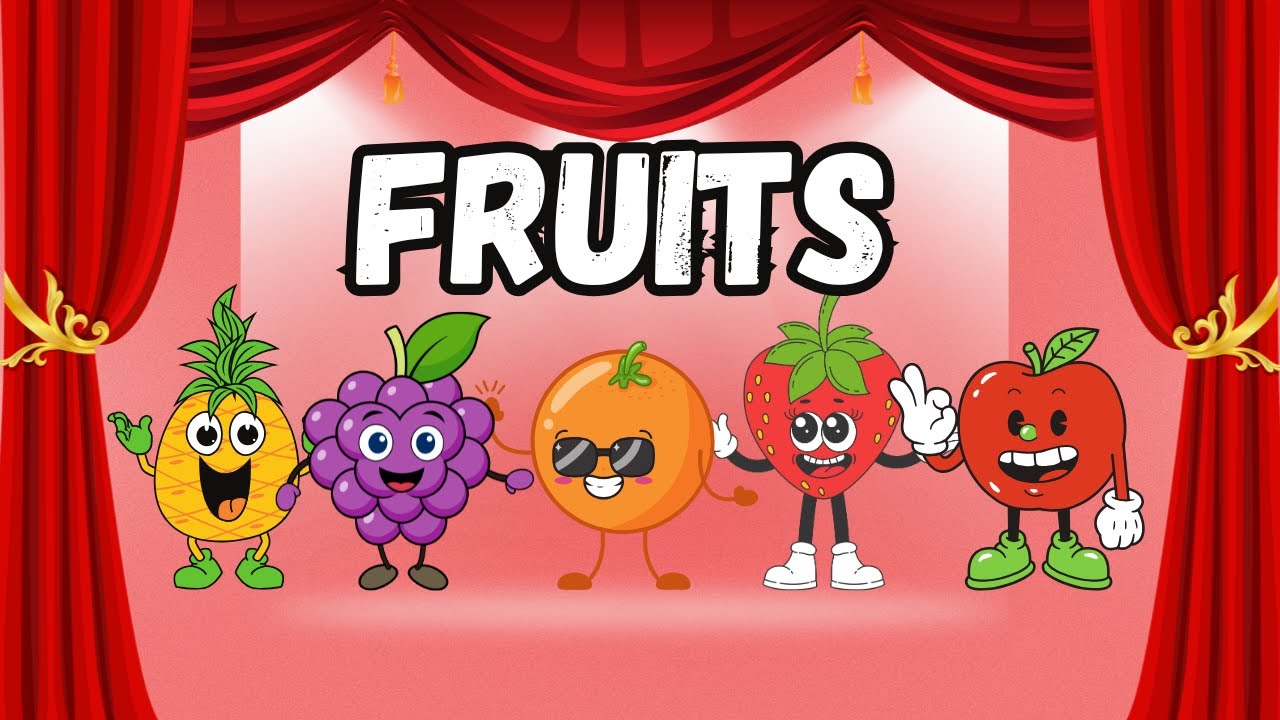 "Fruit Song Fun! | Sing Along with Healthy Fruits for Kids!" | Little ...