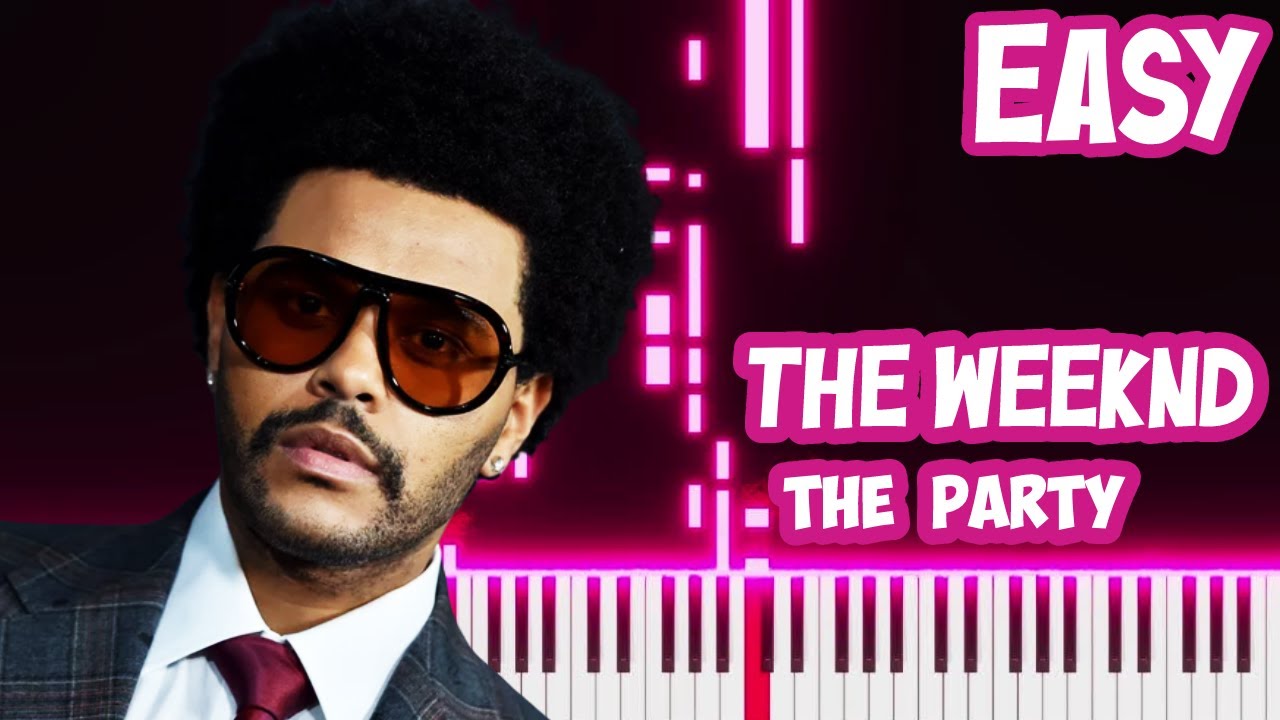 The Weeknd - The Party | EASY Piano Tutorial by OCTOBER - YouTube