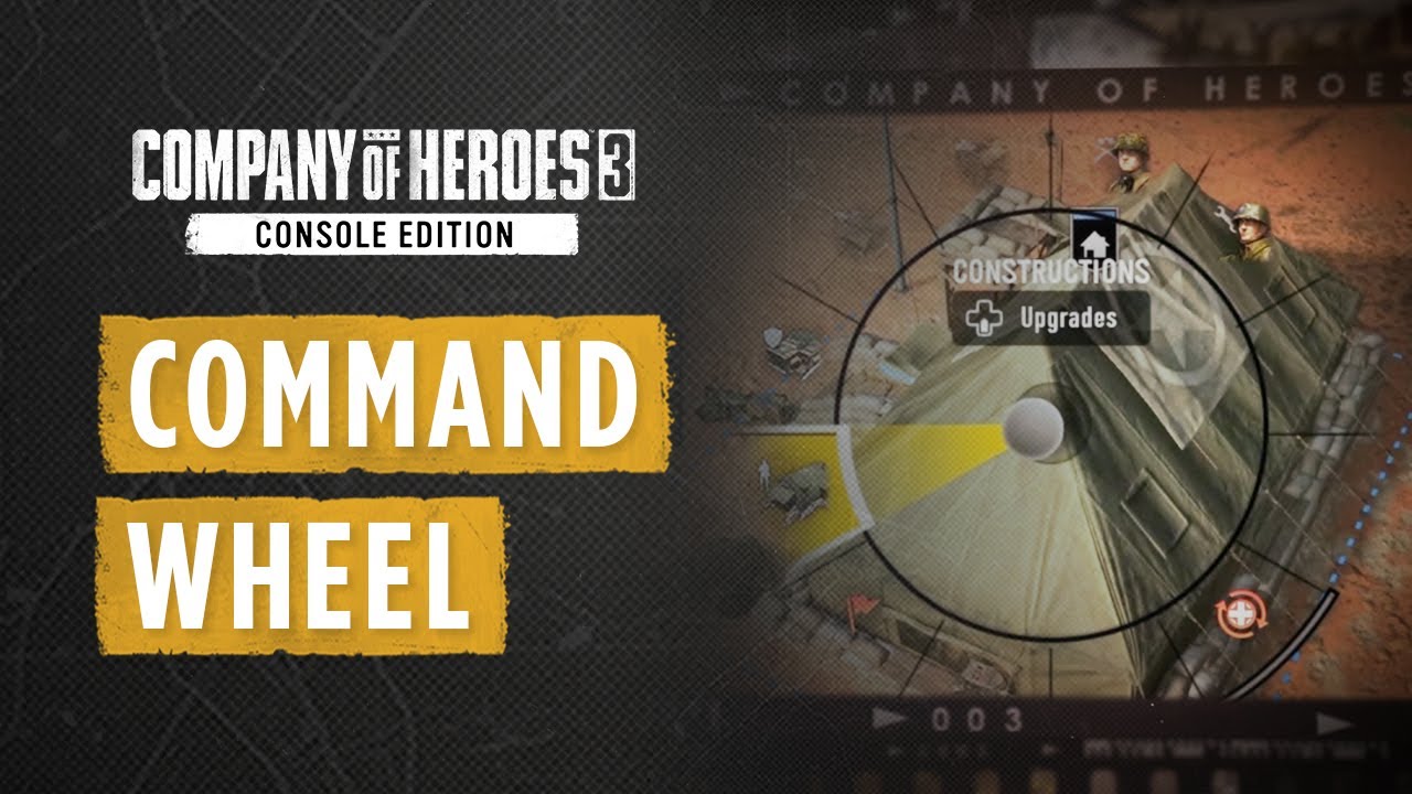 How to navigate the command wheel on console - YouTube