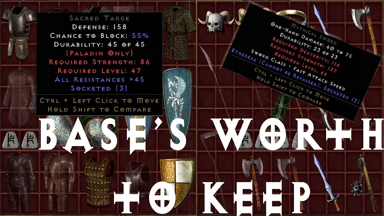 D2R: Base's worth to keep 2023 edition - YouTube