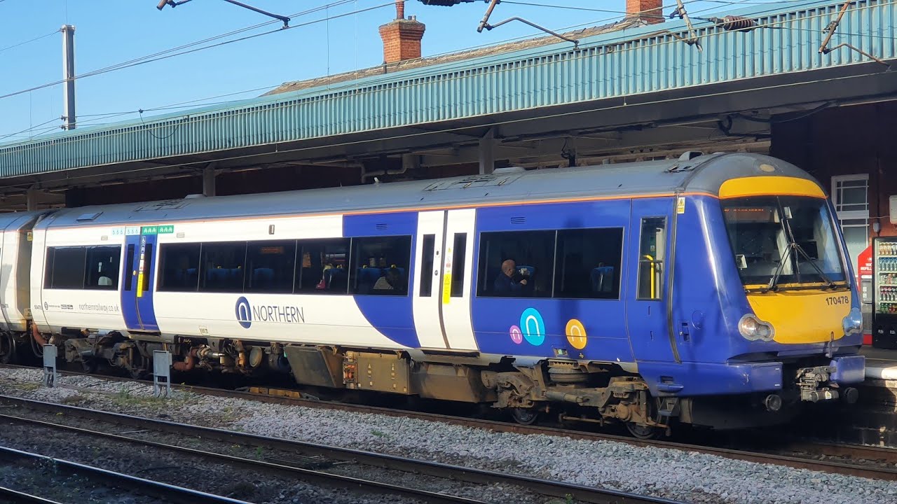 Class 170 478 - YouTube