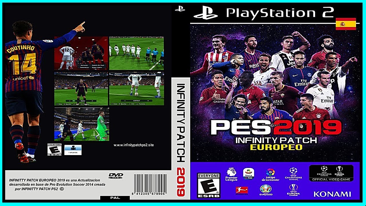 PES 2019 INFINITY OFICIAL - PS2 - YouTube