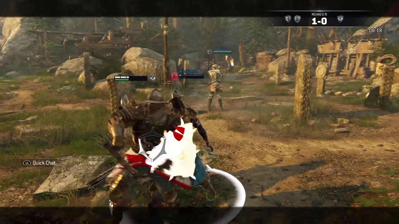For Honor Conqueror Heavy feint into GB - YouTube