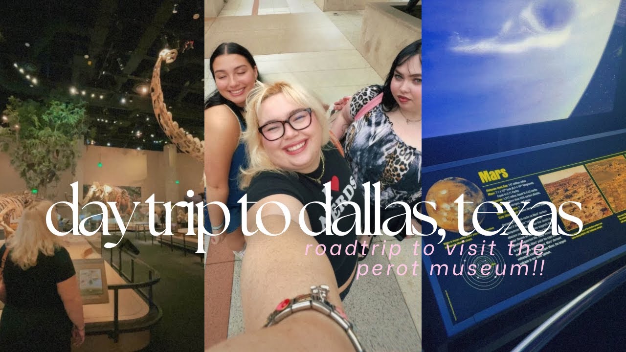 roadtrip with friends to a museum in dallas texas - YouTube