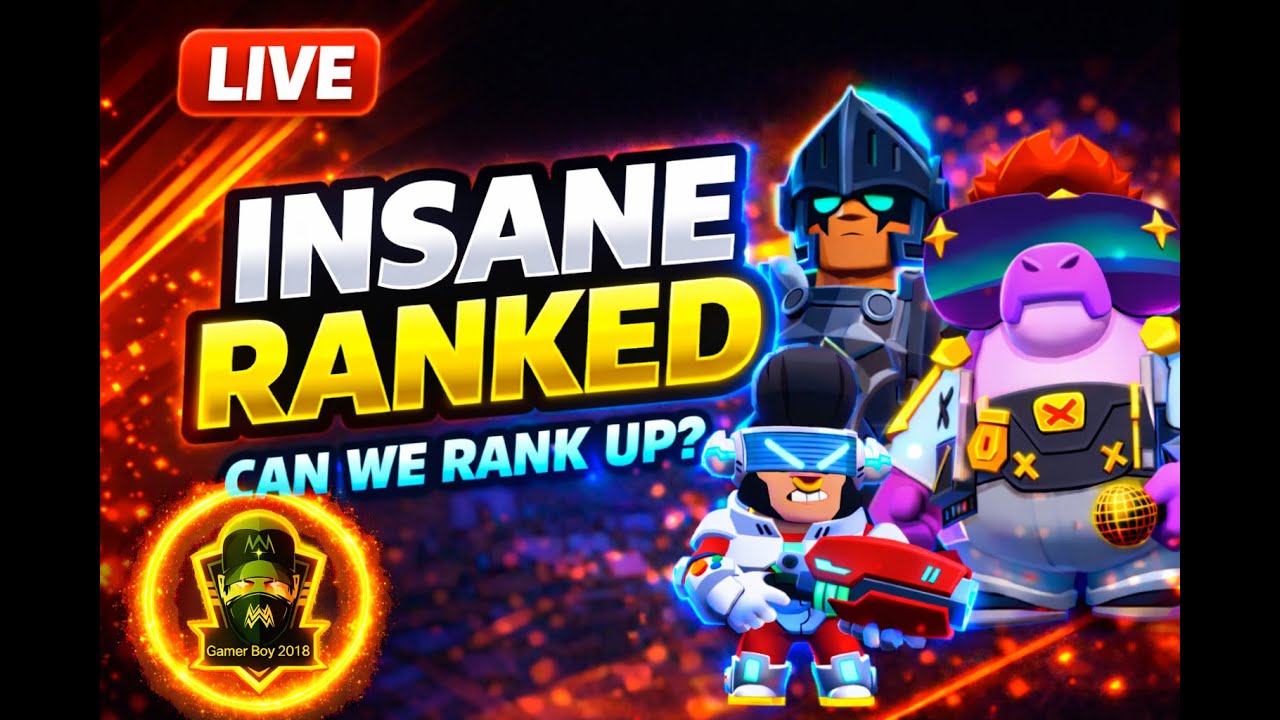 INSANE Ranked Push 🔥 Brawl Stars LIVE #brawlstars #livestream #gaming ...