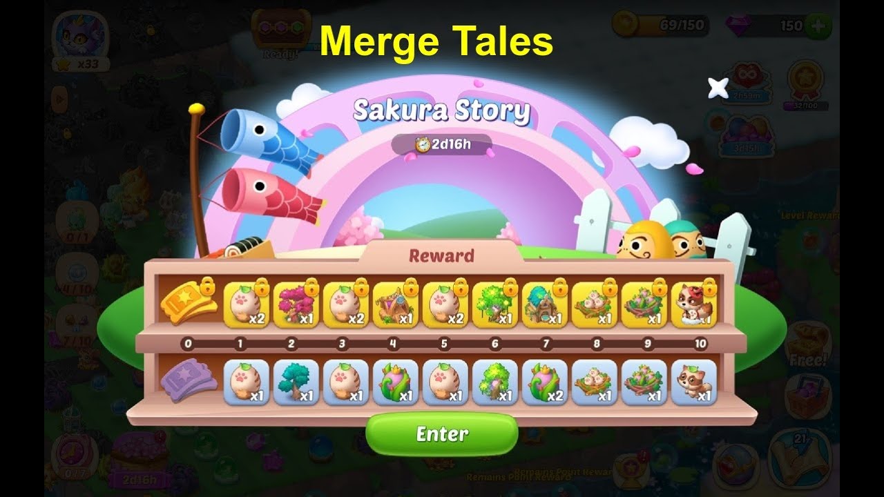 Merge Tales Sakura story part 1 - YouTube