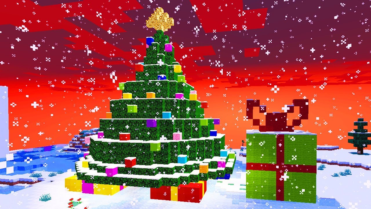 AM IMPODOBIT BRADUL DE CRACIUN | MINECRAFT cu NOCIV - YouTube