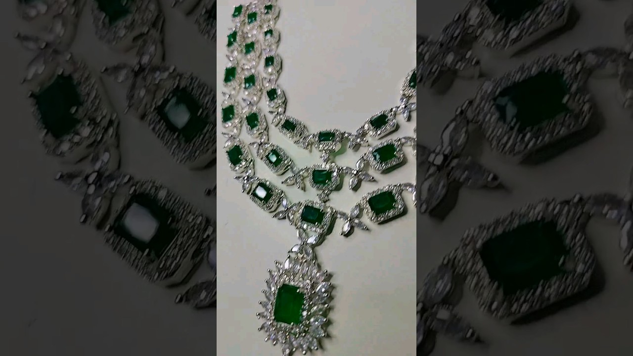 GC American Diamond Necklace #adnecklace #cznecksets #fashion # ...