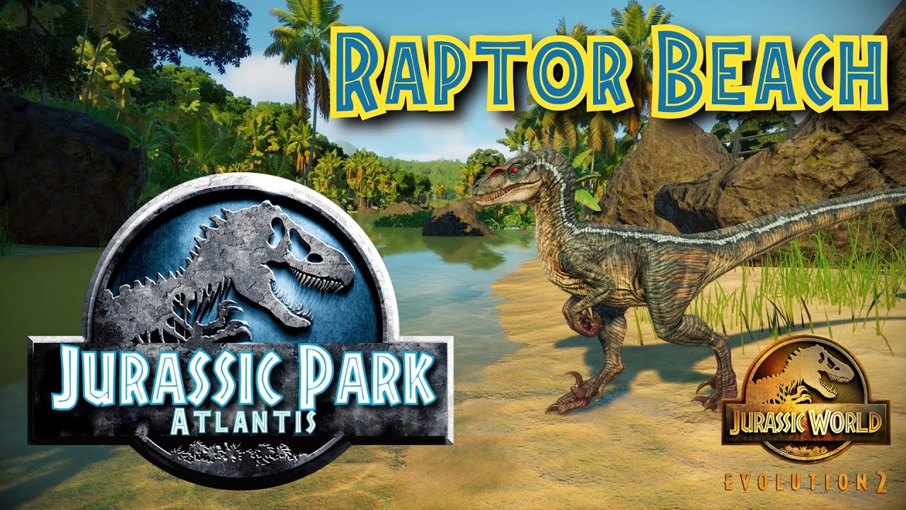 Raptor Beach - Jurassic Park: Atlantis - Part 4 (JWE2) - YouTube