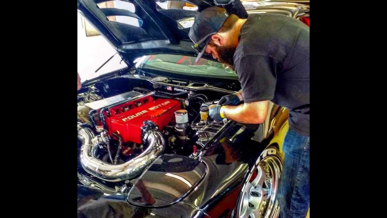 Turbo 4 ROTOR RX7 26B AMAZING SOUND - YouTube