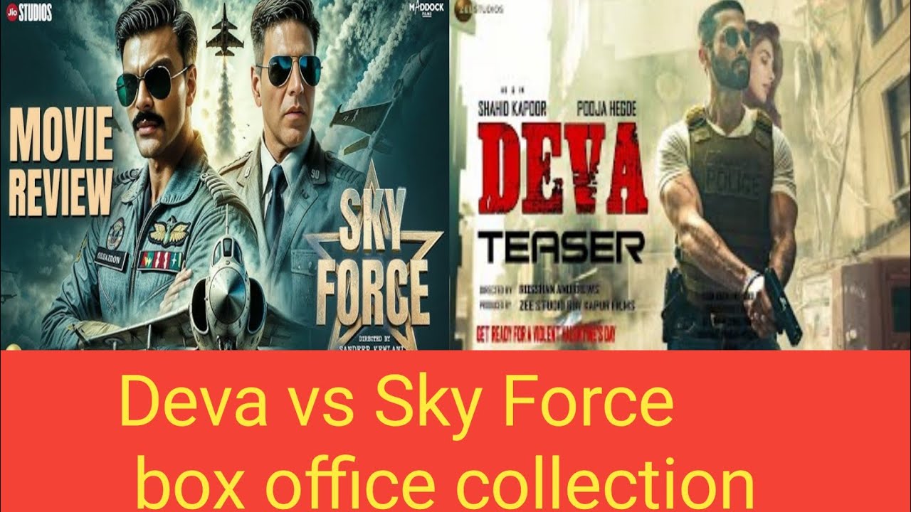 Deva vs Sky Force box office collection // beva box office collection // Sky Force box office ...