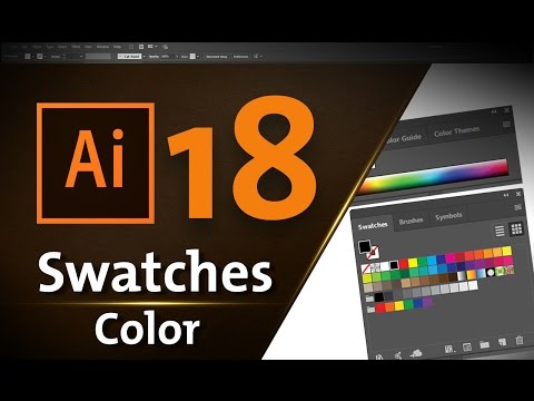 الألوان ادوبي اليستراتور Swatches Color Adobe Illustrator CC 2017 #18