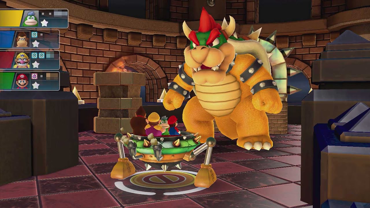 Mario Party 10 Mario Party #13 DK Vs Wario Vs Mario Vs Spike Chaos ...