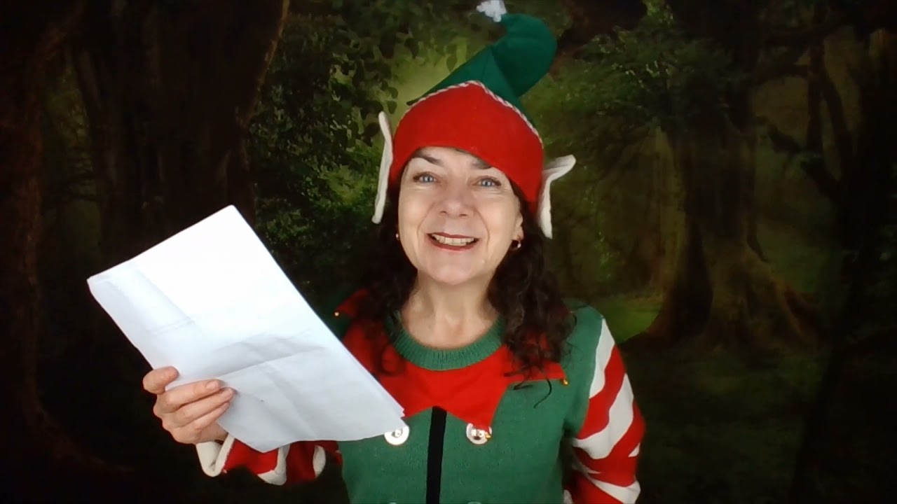 Elf reading poem about homeless man - YouTube