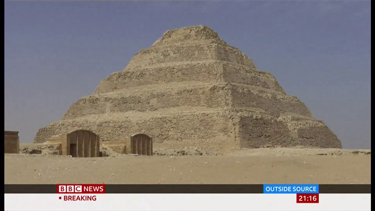 Step Pyramid reopens after a long restoration (Egypt) - BBC News - 5th ...
