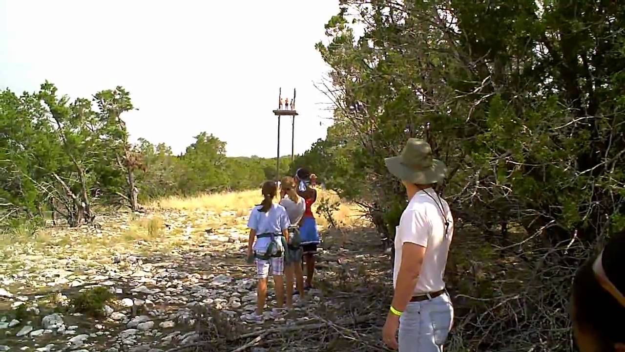 Mo Ranch Ropes Course - YouTube