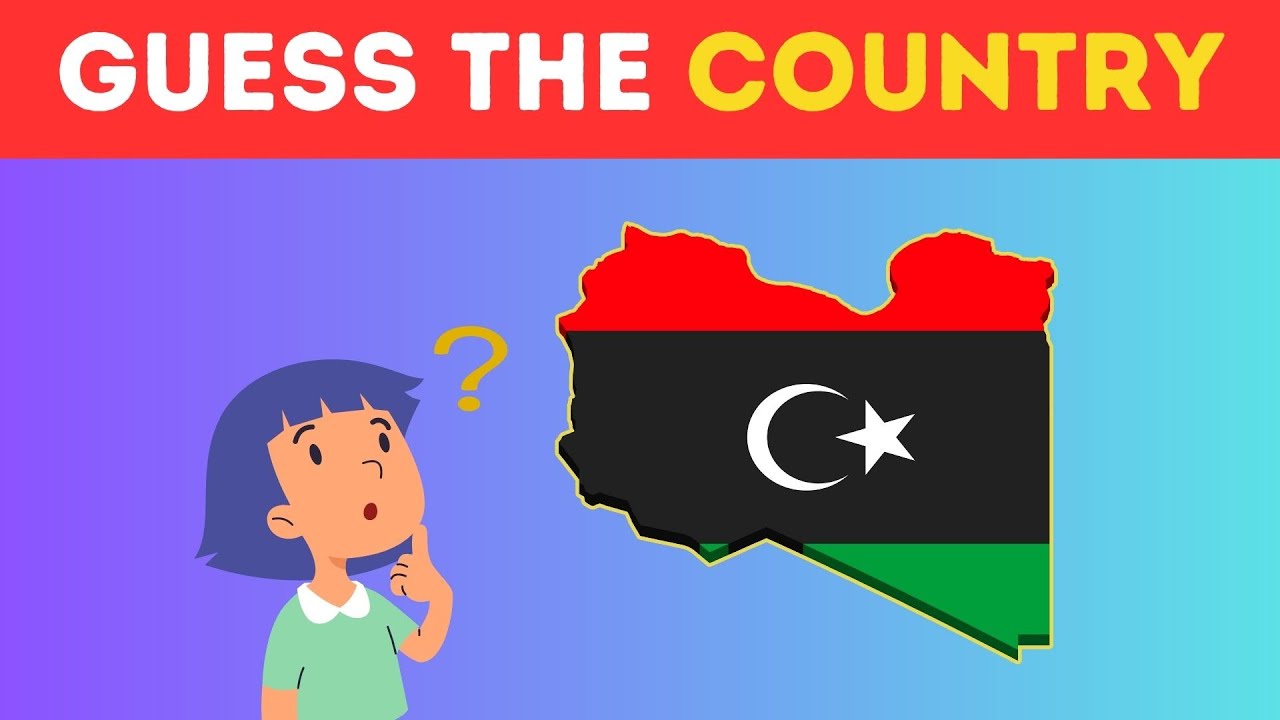 Guess the Country Shape #7 | Geography Quiz Challenge | #guess # ...