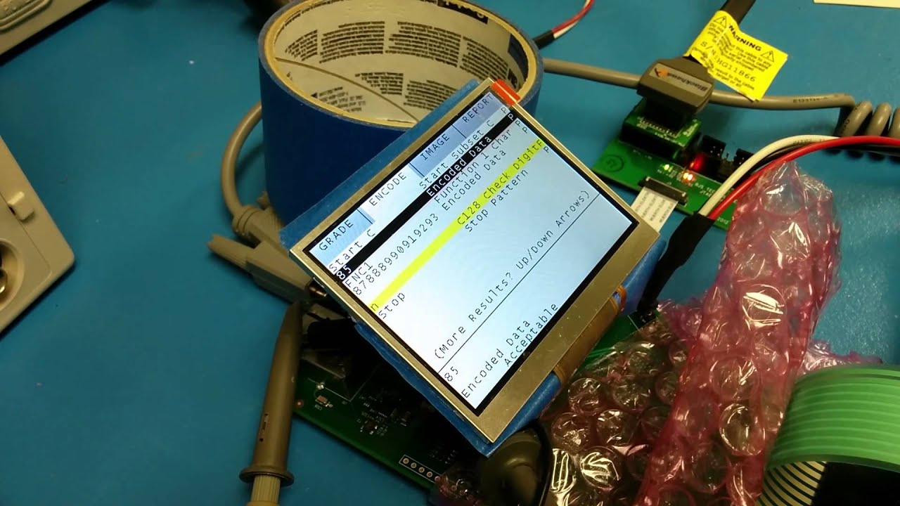 RJS Inspector 5000 Laser Prototype Operation - YouTube