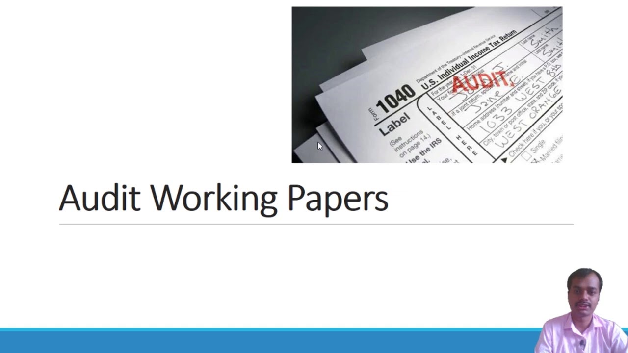 Audit Notebook Working Papers । Audit Notebook । Audit Working Papers ...