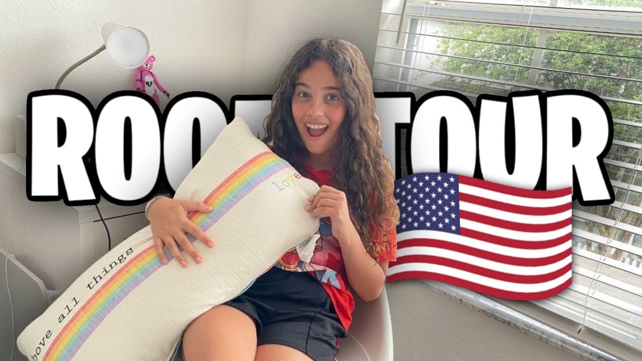 ROOM TOUR / Mi cuarto en EEUU - YouTube