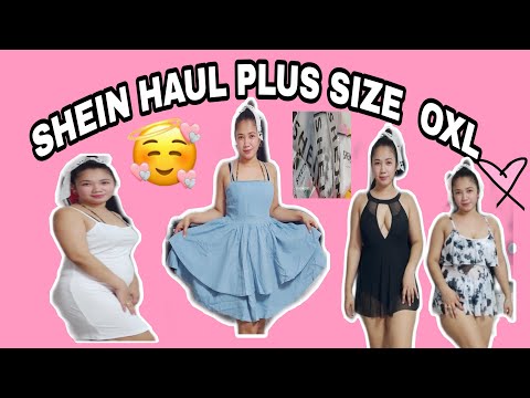 'Try on haul shein plus size 0xl'|| swimsuit and dress|| Rachel salazar ||